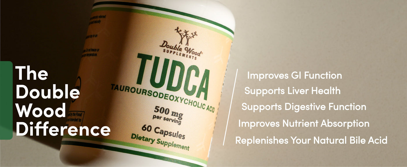 TUDCA Supplement for Liver and Eye Health – Double Wood Supplements Intl.