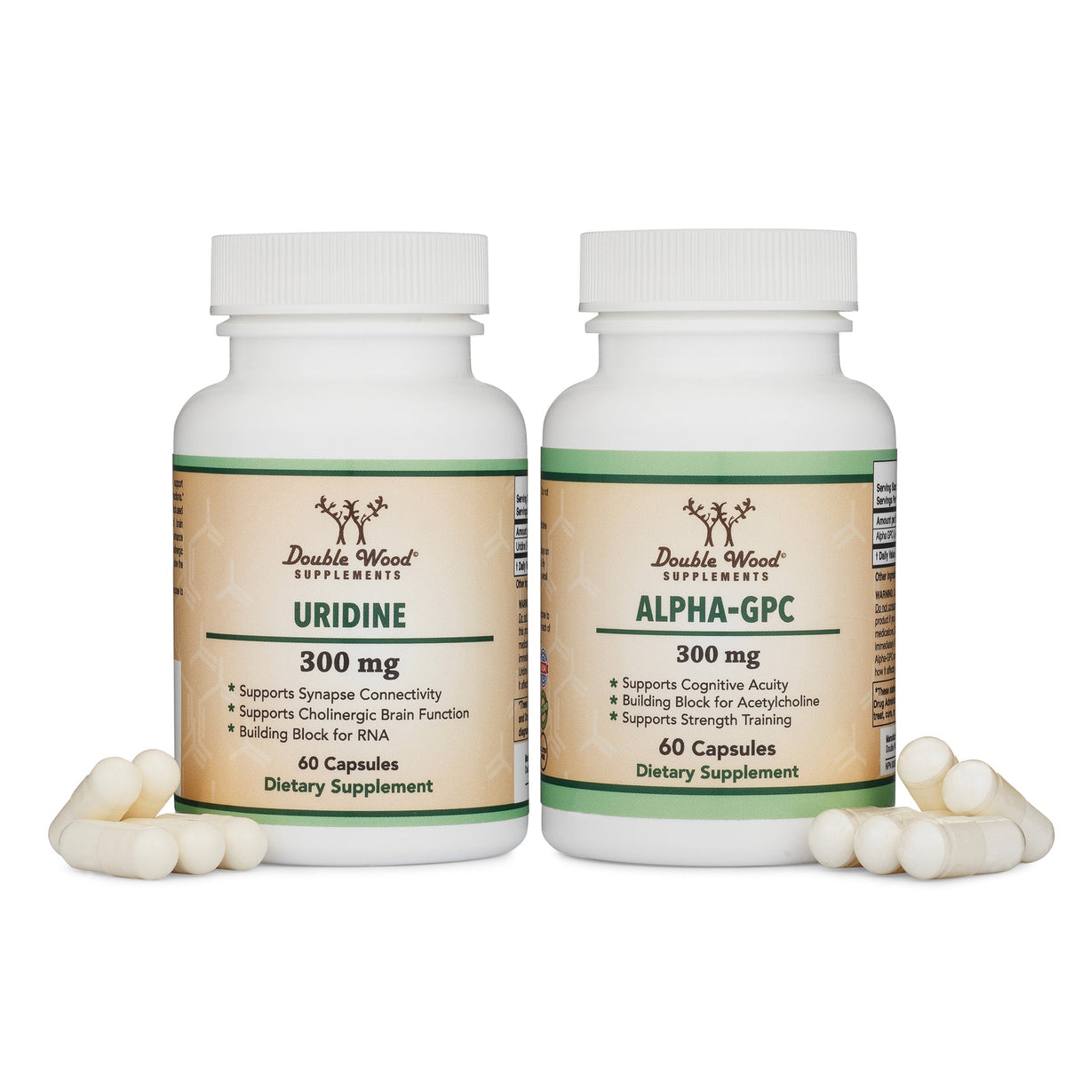 Alpha GPC + Uridine Bundle – Double Wood Supplements Intl.
